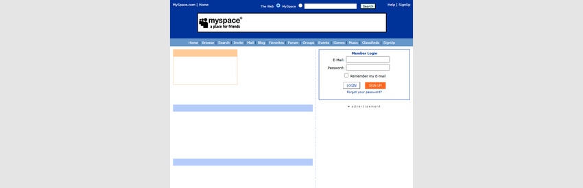 Hero for Myspace (Website) by EN2K5 - SteamGridDB