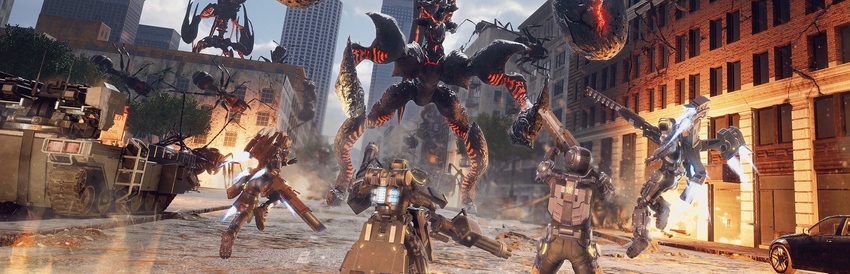 Hero for EARTH DEFENSE FORCE: IRON RAIN by Chaotic Viral - SteamGridDB