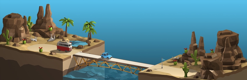Hero for Poly Bridge 2 by joaogrande10 - SteamGridDB