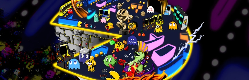 Hero for PAC-MAN MUSEUM+ by LivingOnly - SteamGridDB