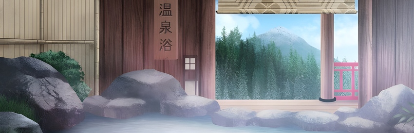 Hero for Hot Springs | 温泉 (Onsen) by ZARANAMI - SteamGridDB