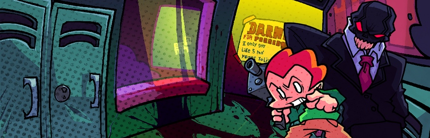 Hero for Friday Night Funkin' One Shot Mania by InkScarlet - SteamGridDB