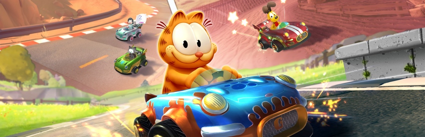 Hero for Garfield Kart - Furious Racing by CluckenDip - SteamGridDB