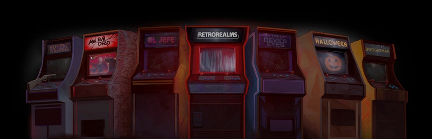 Hero for RetroRealms by MassiveGoods - SteamGridDB