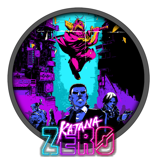 Icon for Katana ZERO by Glad to be Unhappy - SteamGridDB