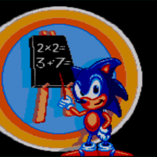 Icon for Sonic's Edusoft by ZXYA2027 - SteamGridDB