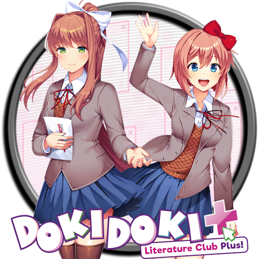 Icon for Doki Doki Literature Club Plus! by LutzPS - SteamGridDB