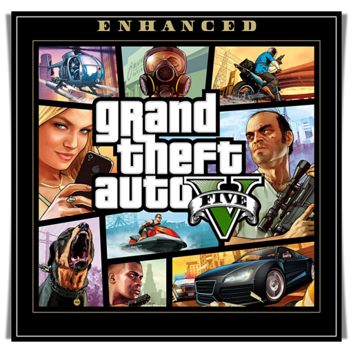 Icon for Grand Theft Auto V Enhanced by r_dsgnd - SteamGridDB