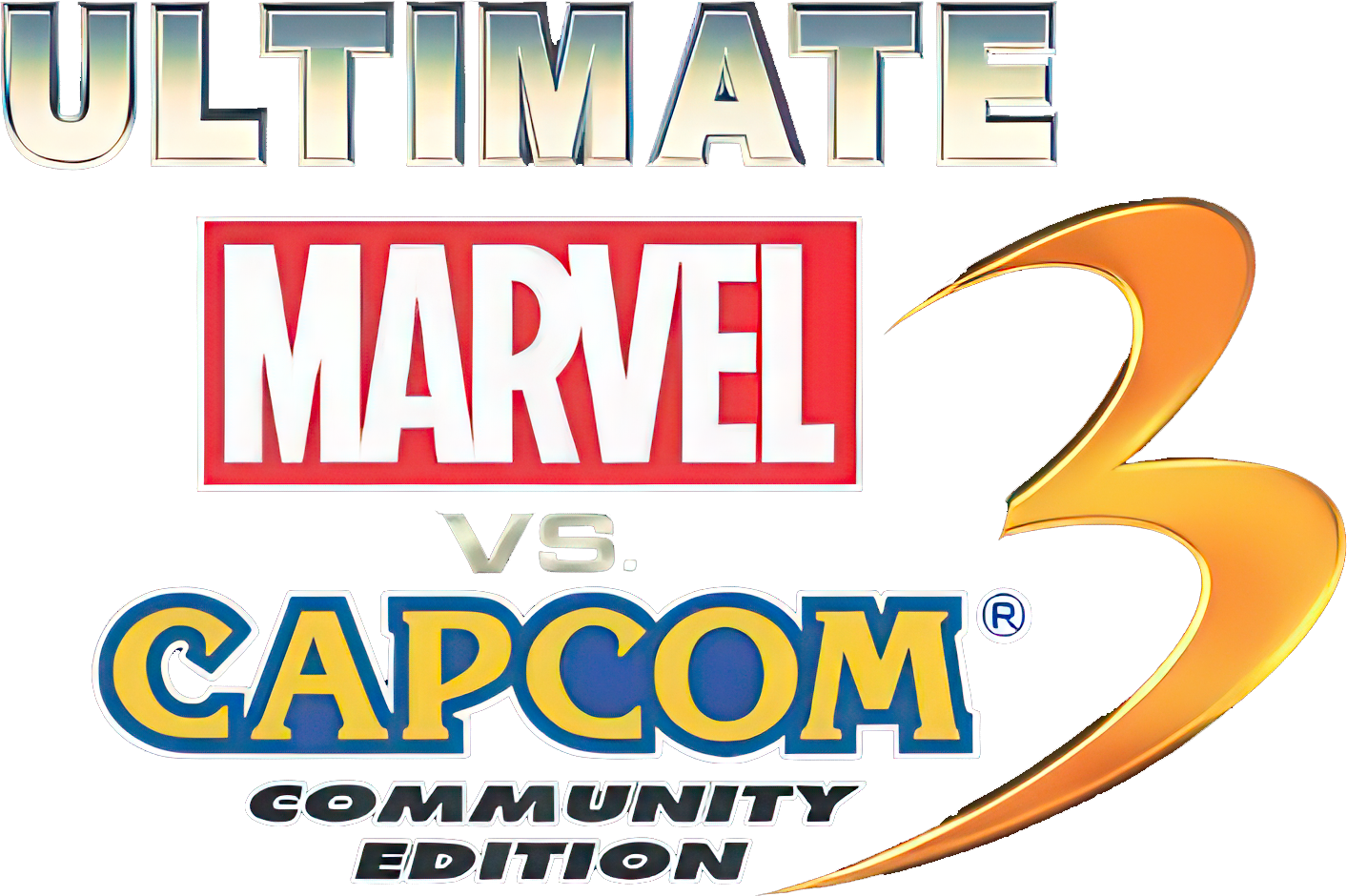 Logo for Ultimate Marvel vs. Capcom 3 by ferretfinder - SteamGridDB