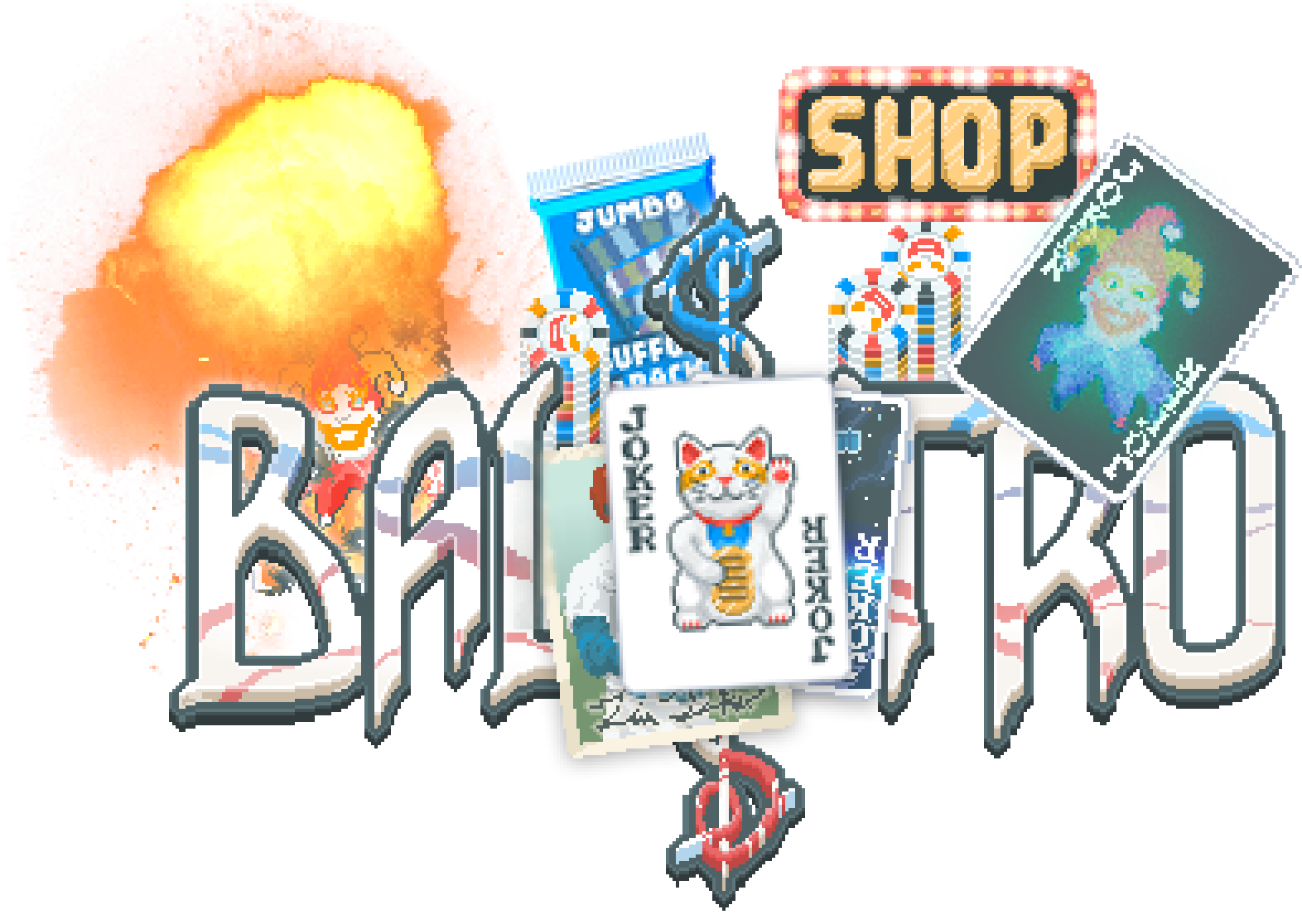 Logo for Balatro by RickGrimes420WEEDSTORE - SteamGridDB