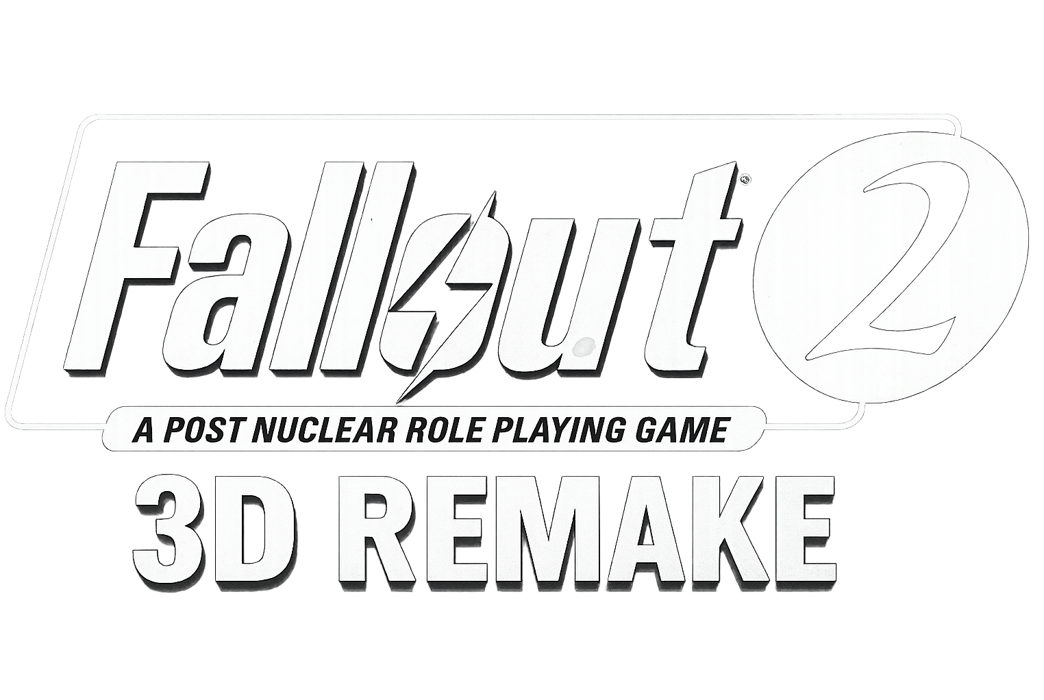 Logo for Fallout 2 Remake 3D by spektrumwest - SteamGridDB
