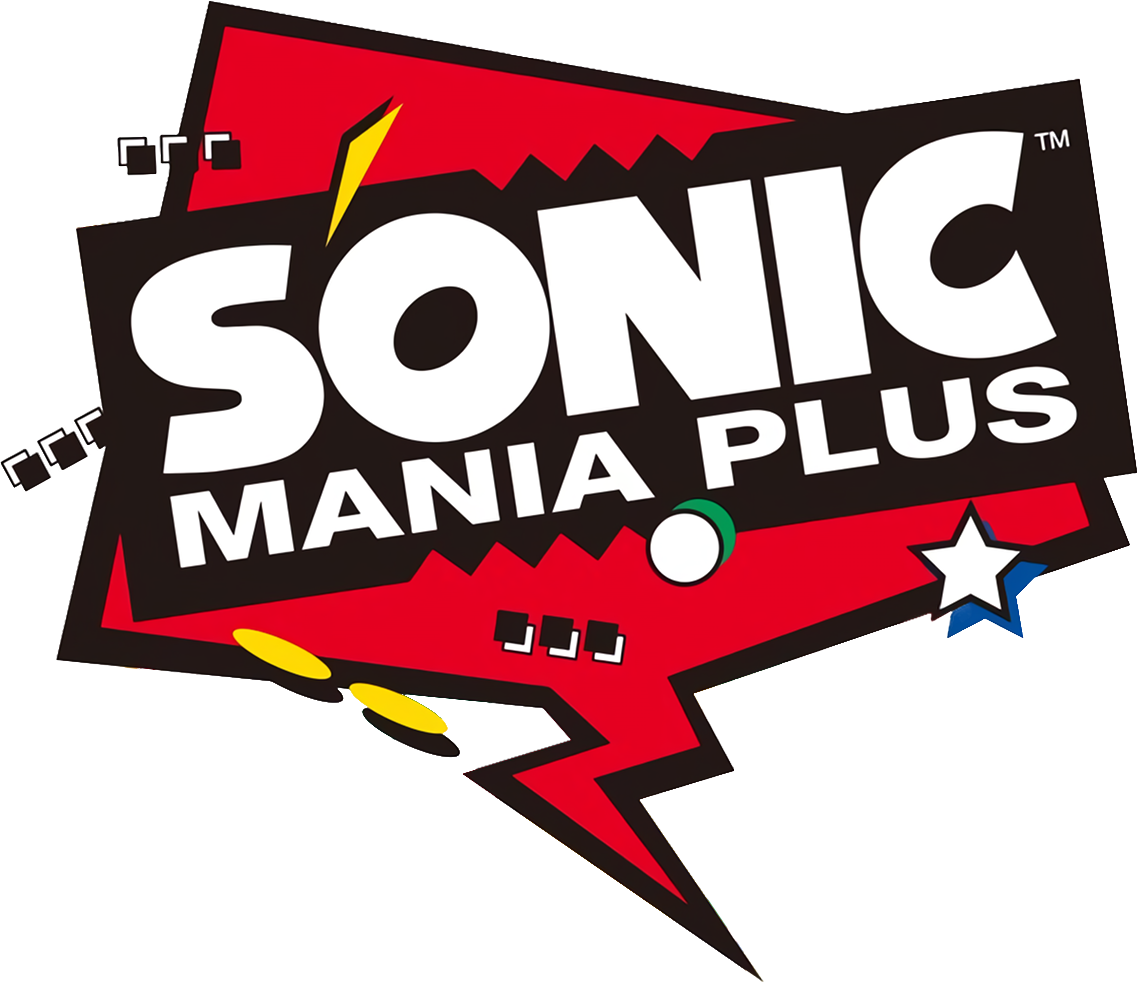 Sonic Mania Plus Logo Transparent