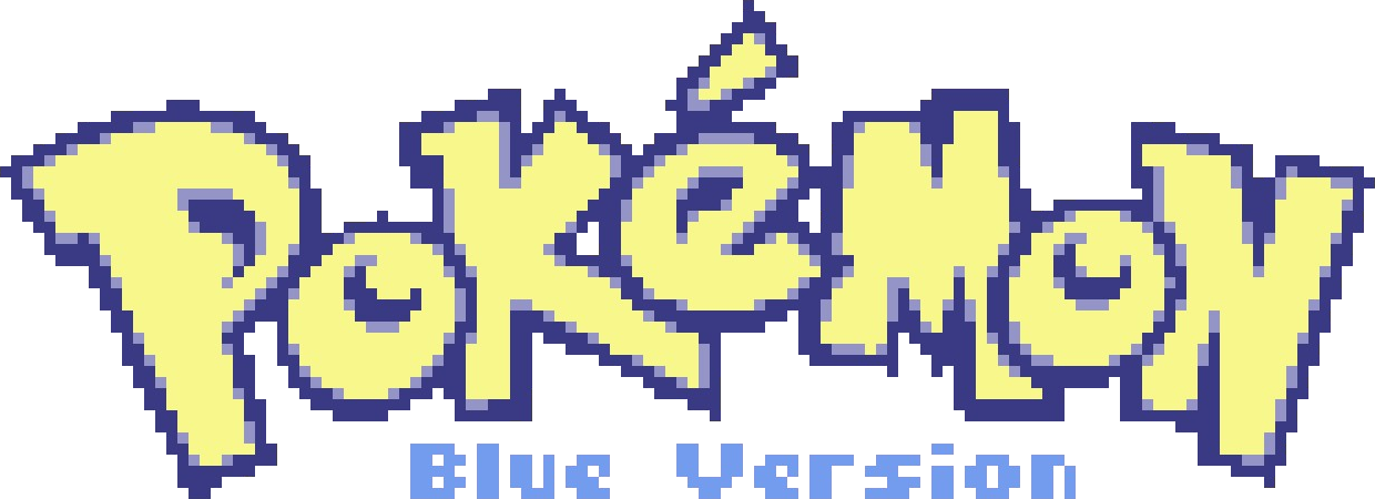 Pokemon Blue Logo