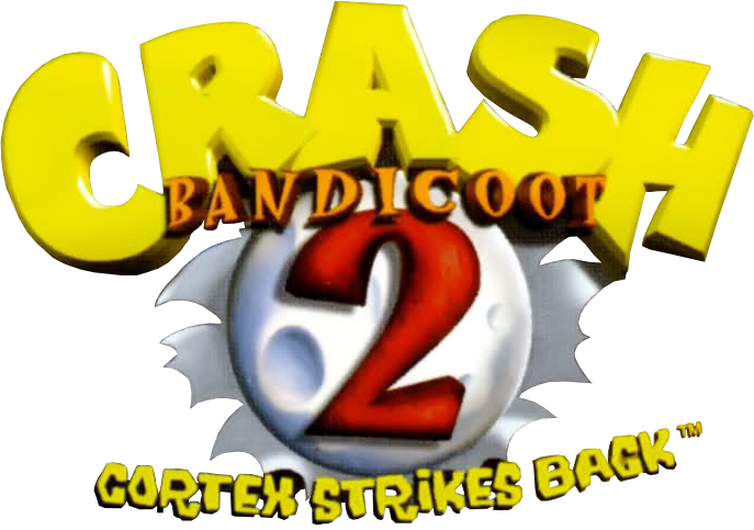 Logo De Crash Bandicoot 2 Crash Bandicoot 2 Cortex Strikes Back PS1