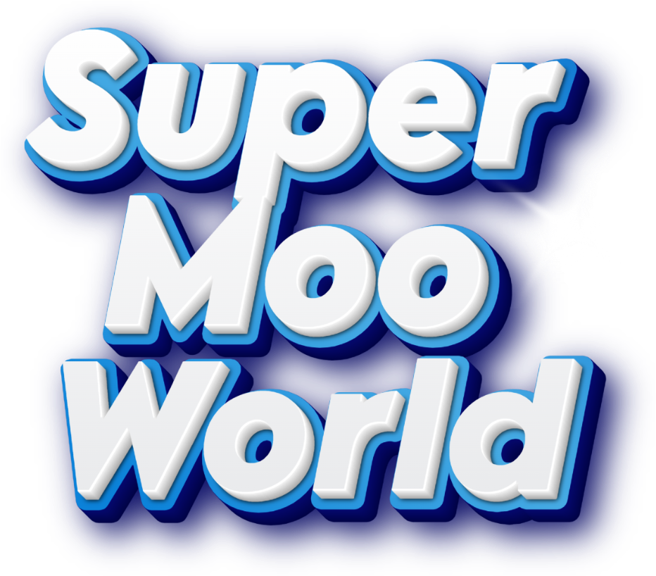 Logo for Super Moo World by Shiios42 - SteamGridDB