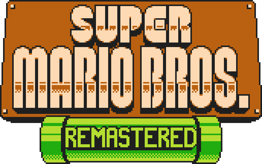 Logo for Super Mario Bros. Remastered by nathanzf - SteamGridDB