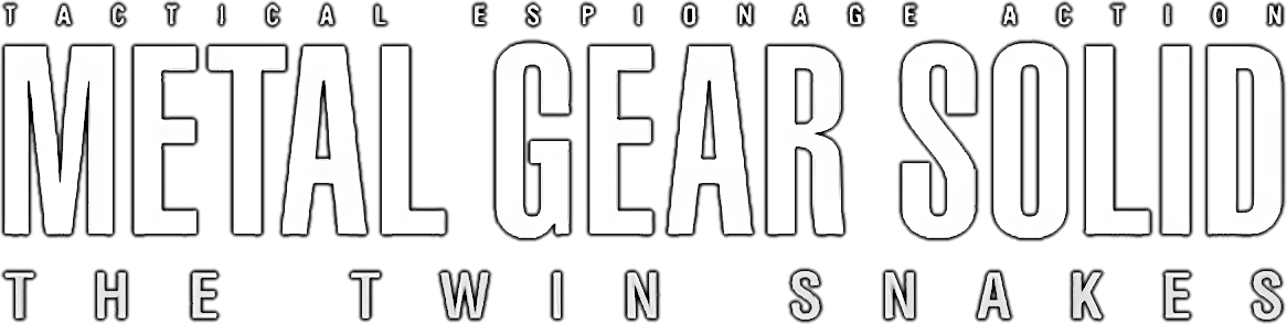 Logo for Metal Gear Solid: The Twin Snakes by Fayewild - SteamGridDB