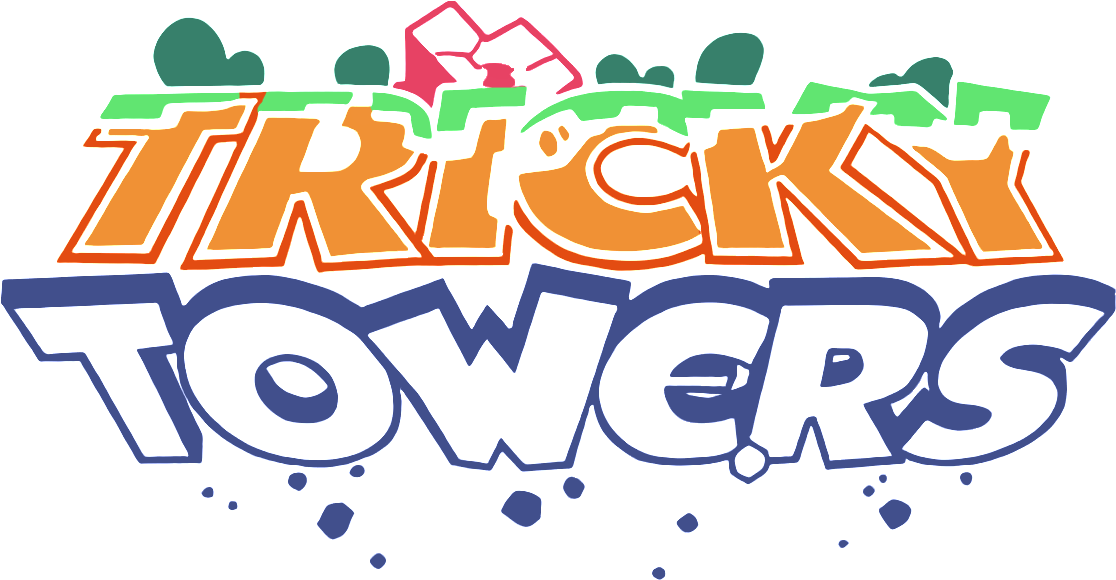 Logo for Tricky Towers by r_dsgnd - SteamGridDB