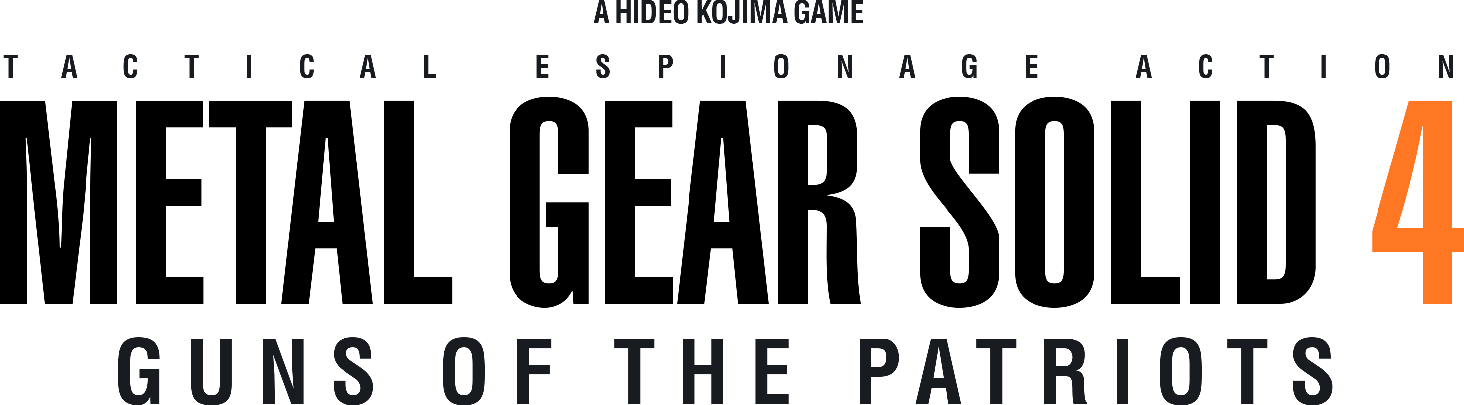 Logo for Metal Gear Solid 4: Guns of the Patriots by The Duality System ...