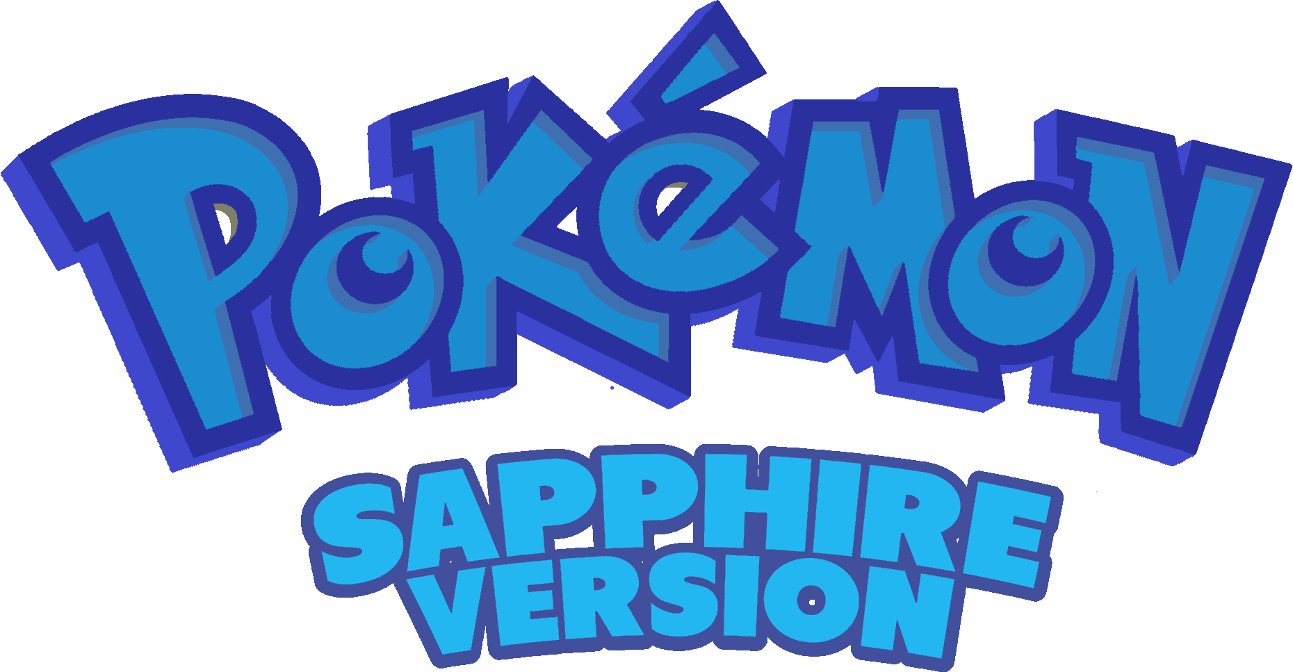 Pokemon Saffier Logo Png