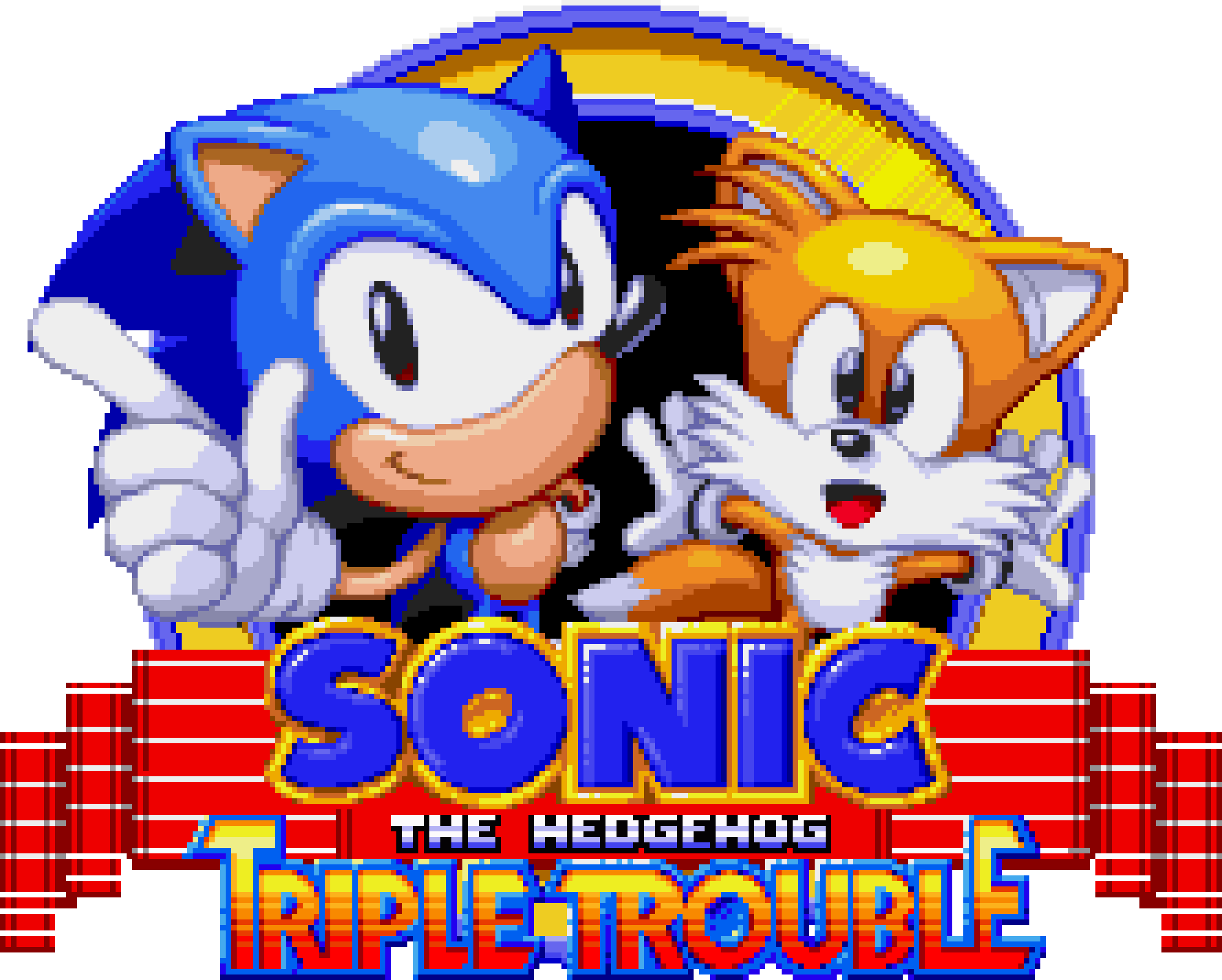 Logo for Sonic the Hedgehog: Triple Trouble by BrochachoTheBro ...