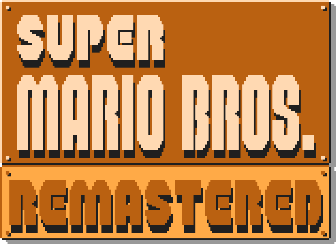 Logo for Super Mario Bros. Remastered by MrM2sterX17 - SteamGridDB