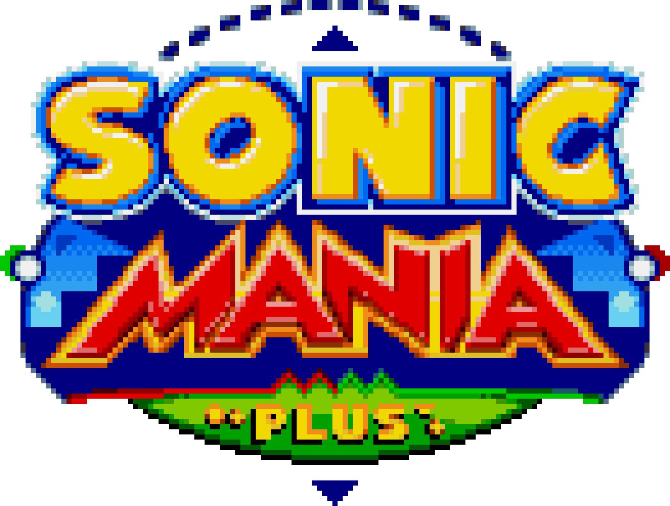 Logo for Sonic Mania Plus by Erika - SteamGridDB