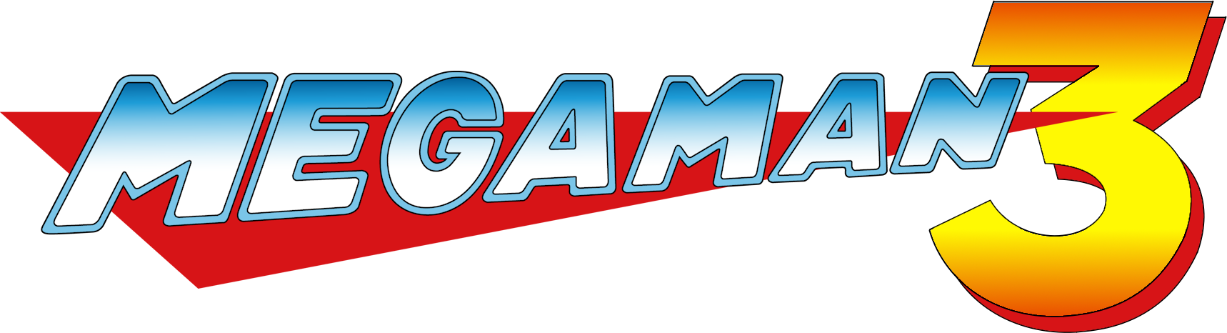 Mega Man 3 Logo