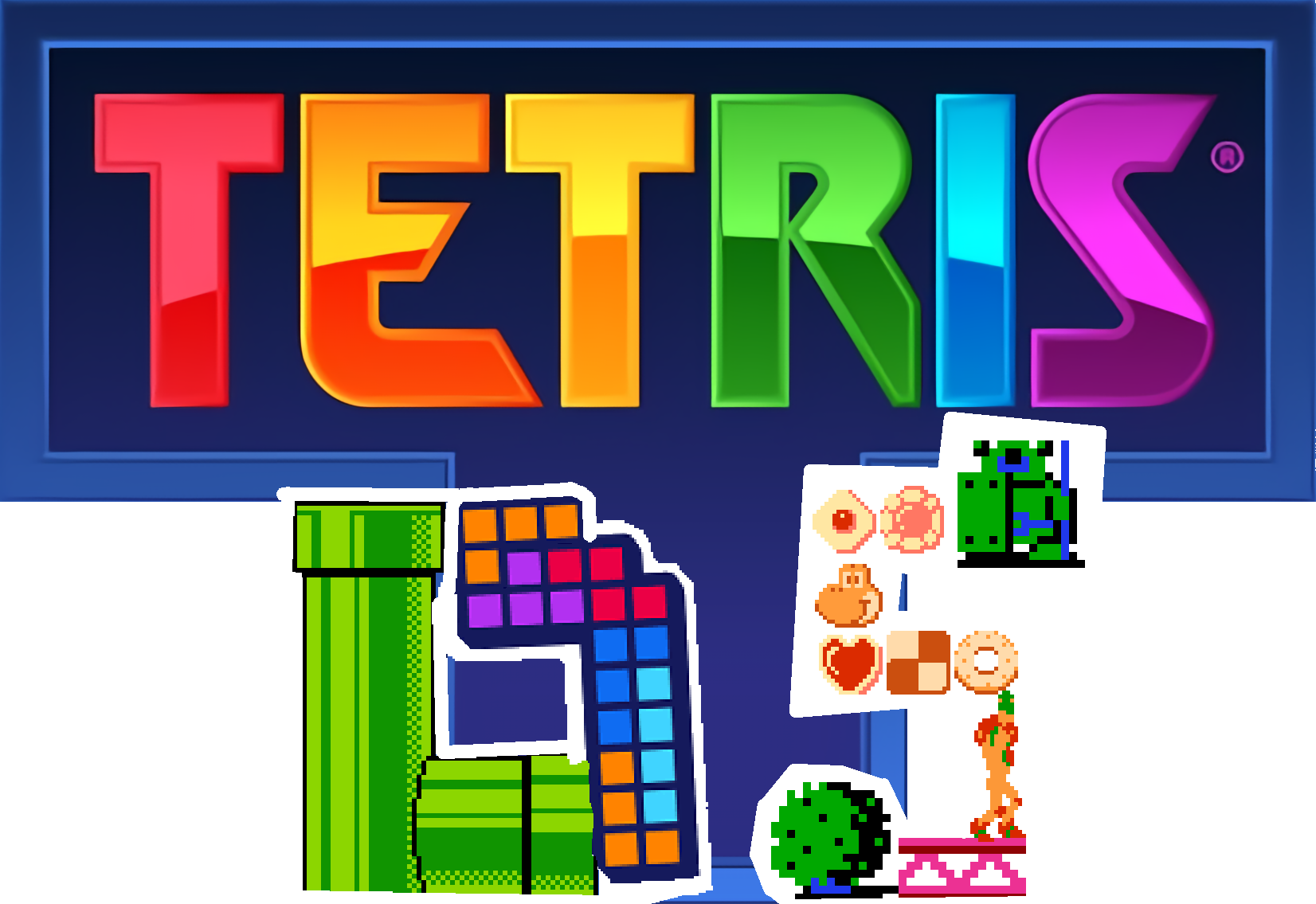 old tetris games with new logos - SteamGridDB