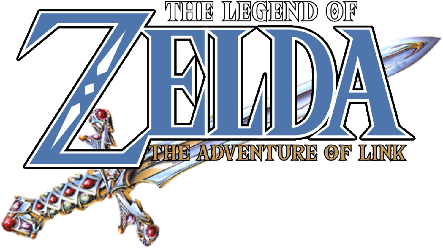 Logo for Zelda II: The Adventure of Link by Gnarfield360 - SteamGridDB