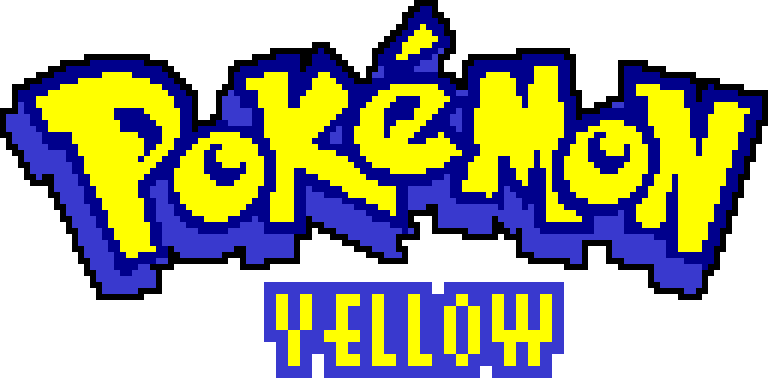 Logo for Pokémon Yellow Version by gazzari - SteamGridDB