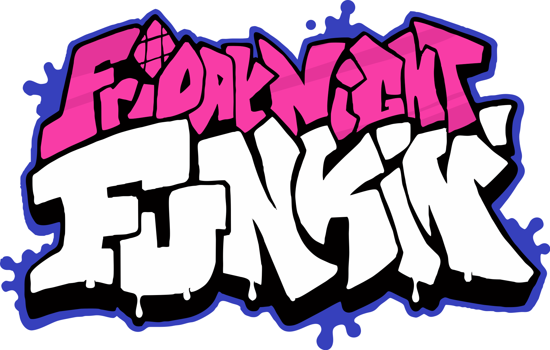 Logo for Friday Night Funkin' by retro81 - SteamGridDB