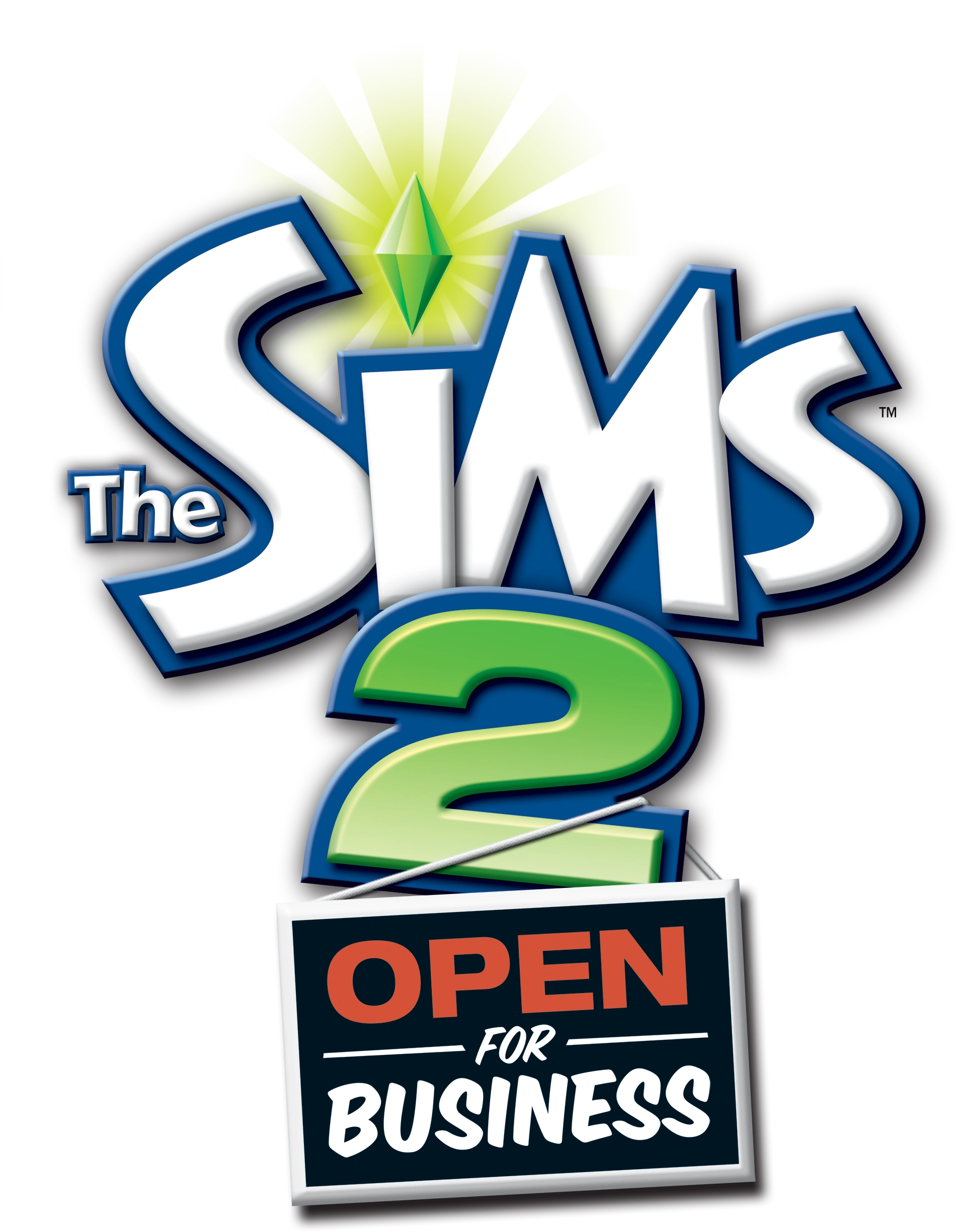 Logo for The Sims 2: Open for Business by hollowed - SteamGridDB