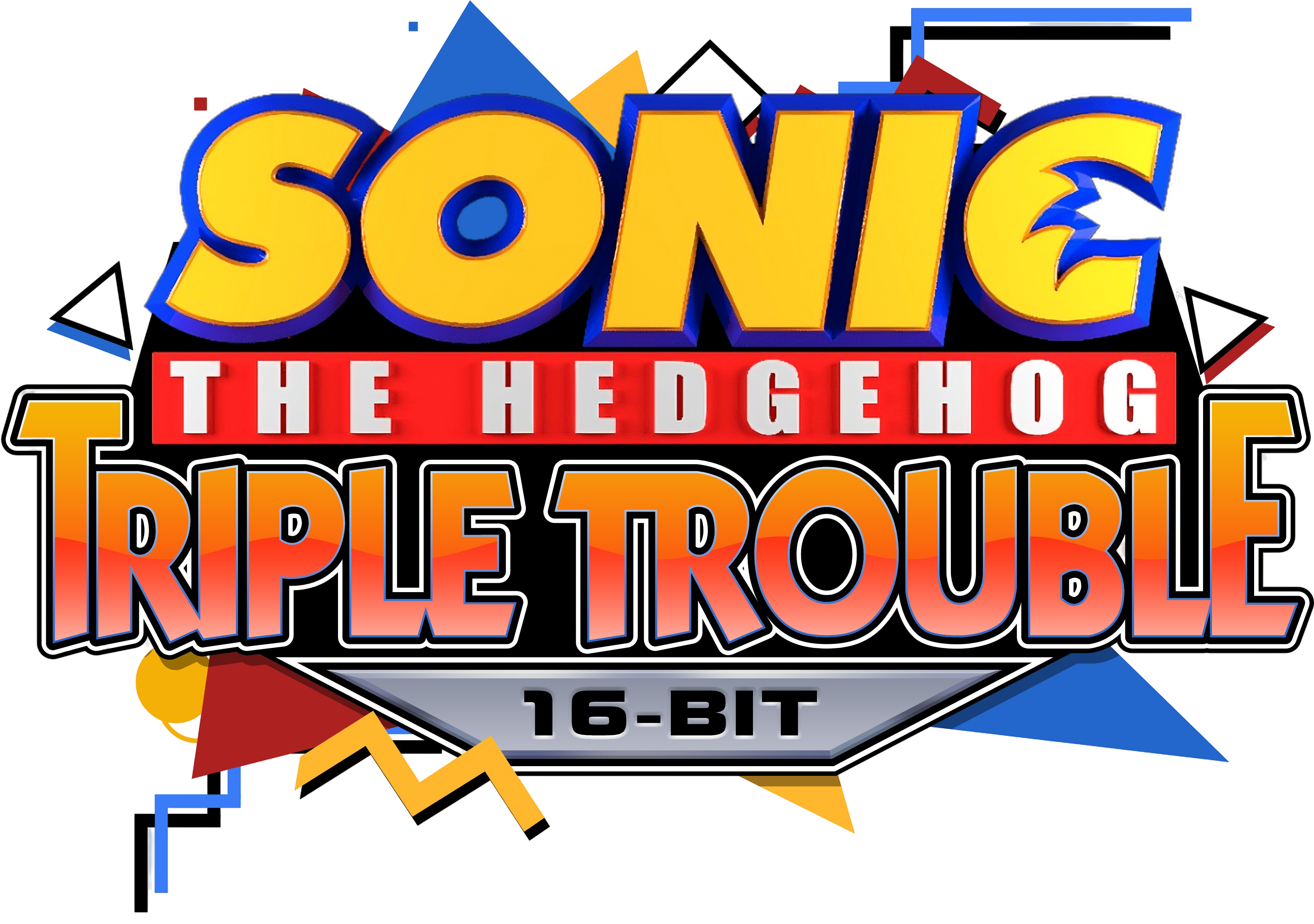 Logo for Sonic the Hedgehog: Triple Trouble (16-Bit) by Universe Ranger ...