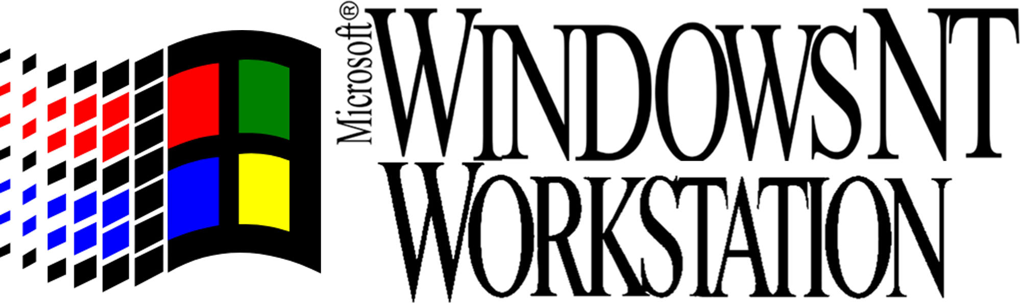 Logotipo Do Windows Nt 3.5 File:Windows Logo And Wordmark 1990.svg