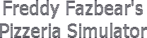 Logo for Freddy Fazbear's Pizzeria Simulator by Scyber - SteamGridDB