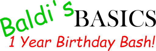Logo for Baldi's Basics Birthday Bash by geraldodograu - SteamGridDB