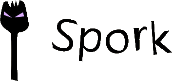 Logo for Spork: The Manic Utensil Storm by ThunderSnake27 - SteamGridDB