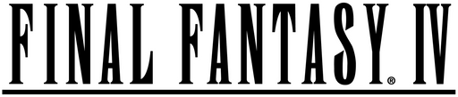 Logo for Final Fantasy IV by increasing - SteamGridDB