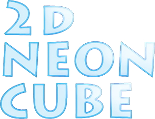 Logo for 2D Neon Cube by CrazyIan - SteamGridDB