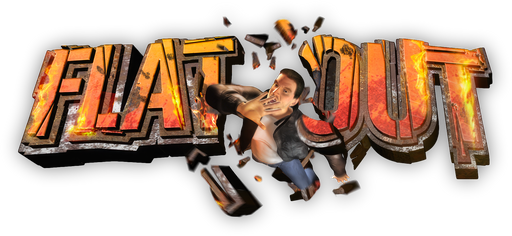 Flatout Logo FlatOut (2004, PC / PS2 / Xbox) Review YouTube