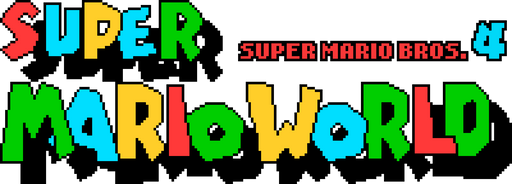 Logo for Super Mario World by Twins1105 - SteamGridDB