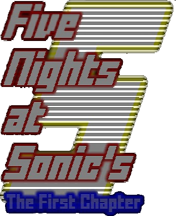 Logo for Five Nights At Sonic's 5: The First Chapter by yo-kai falls ...