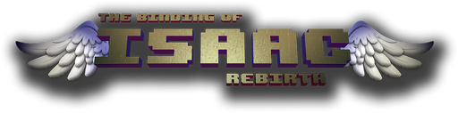 Logo for The Binding of Isaac: Rebirth by basiccaveman - SteamGridDB