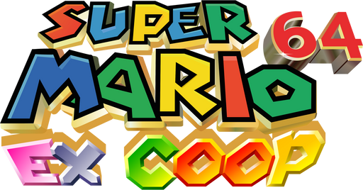 Logo for Super Mario 64 Ex Co-op by FloweyGaming577 - SteamGridDB