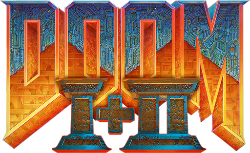 Logo for DOOM + DOOM II by hexagonopus - SteamGridDB
