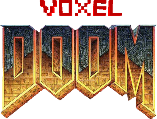 Logo for Voxel Doom by Elke1131 - SteamGridDB