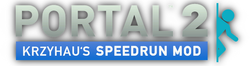 Logo for Portal 2 Speedrun Mod by Kakashii - SteamGridDB