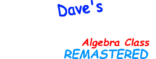 Logo for Dave's Fun Algebra Class: Remastered by CustomerON - SteamGridDB