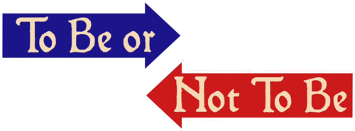 Logo for To Be or Not To Be by Platykwak - SteamGridDB